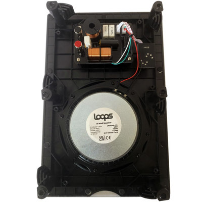 2x Pair LOOPS 140W 6.5" Low Profile In-Wall Speaker - 8Ohm - Ultra Slim ...