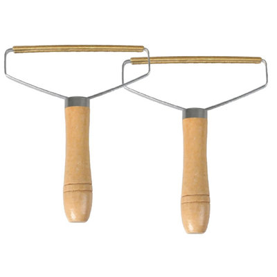 2x Portable Lint Shaver and Carpet Scraper, Manual Fabric Brush for ...