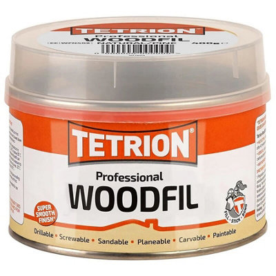 2x Tetrion Woodfil 2K Filler Natural Pine 400g