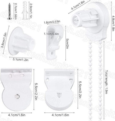 How To Sew A Makeup Brush Roller Blind Chain Replacement Parts ...