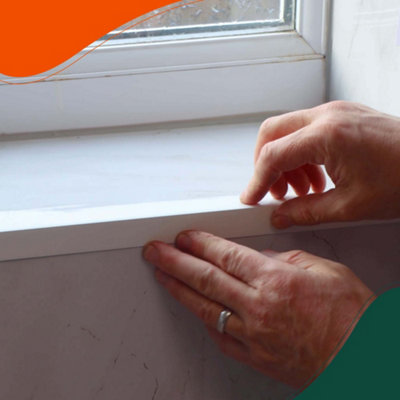 2x White 40 x 40mm Plastic Angle Trim 1 Metre UPVC Trim for Edges ...