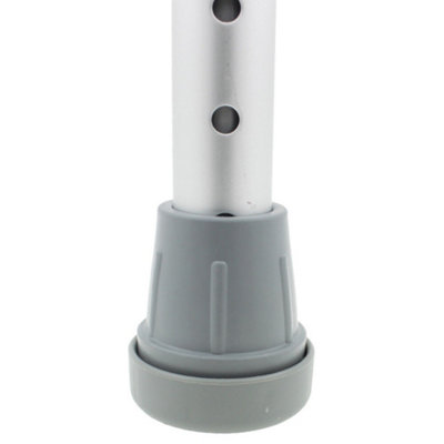 2x Zimmer Walking Frame Glides - Fits Over 45mm Base Ferrule for Easy ...