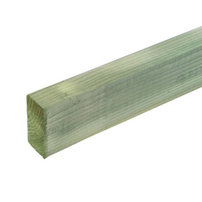 2x1 - 25X50 - Treated Tanalised Timber Batten Lengths - 1.2m x 2 Total ...
