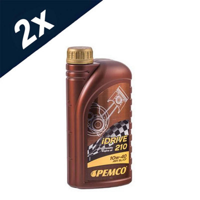 2x1L PEMCO Semi Synthetic Engine Oil 10W-40 API SL/CH-4 ACEA A3/B4 MB 229.1