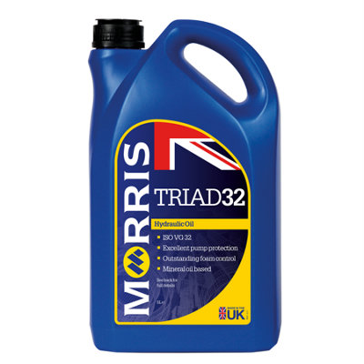 2x5L MORRIS ISO 32 Hydraulic Oil High Grade Shell Tellus 27 DIN 51524 ...