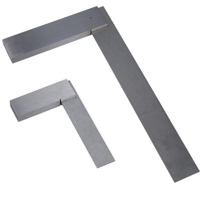 3 + 10 Inch 75 / 250mm Engineer Tri Set Square Right Angle Straight ...