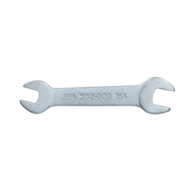 3 - 1BA Open Ended British Association Spanner Mini Wrench Double Ended ...