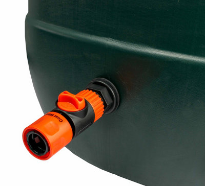 3/4" adaptor+waterbutt tap/valve with female universal click-lock ...