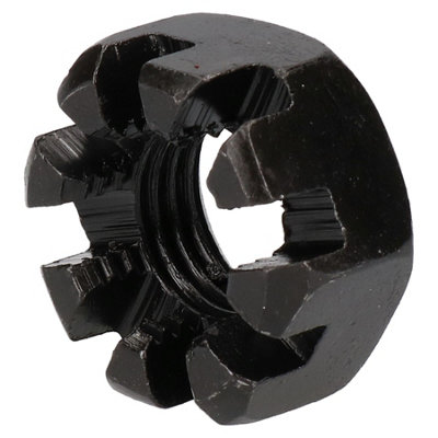 3/4" BSF SLOTTED CASTLE NUT FOR TRAILER WHEEL HUBS CASTELLATED HUB ...