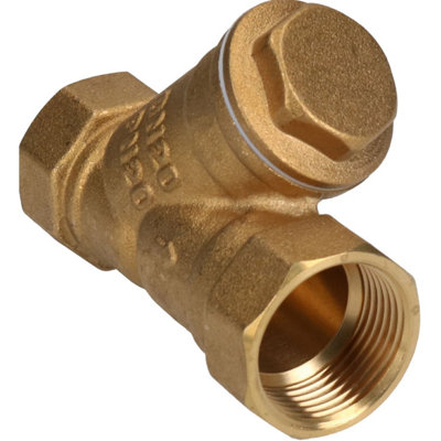 3/4" Compression Inline Y-Strainer Debris Filter Particulate Filtration ...