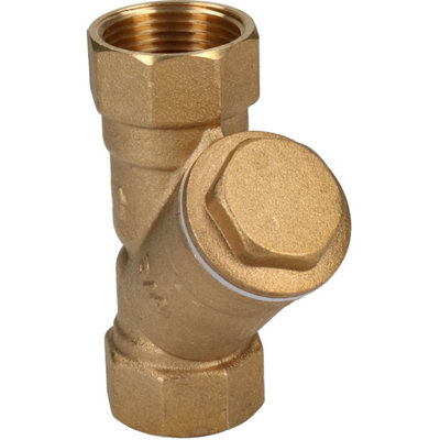3/4" Compression Inline Y-Strainer Debris Filter Particulate Filtration ...