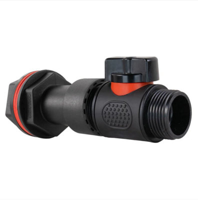 3/4 Water Butt Extension Kit with 3/4" BSP In-Line Valve