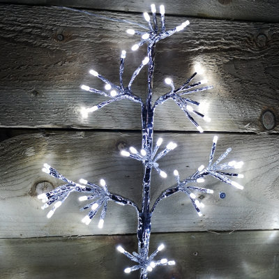 3.5ft (108cm) Cool White Giant LED Snowflake Indoor/Outdoor Christmas ...