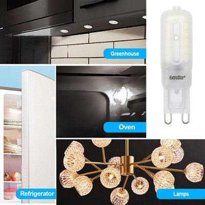 3.5W LED Mini Bulb G9, White Light