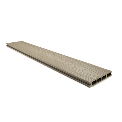 3.6M Composite Decking Board - Antique - 4 Boards - 2.1M2 - Select ...