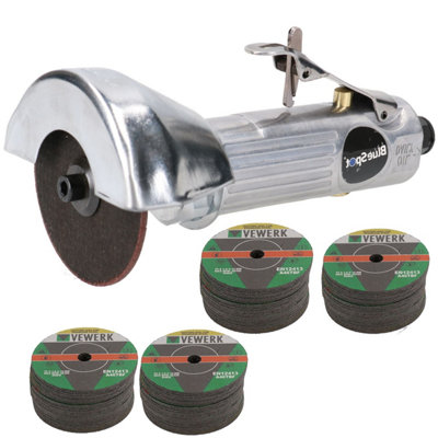 3" / 75mm Air Cut Off Cutting Tool Pneumatic Grinding Saw Cutter With ...