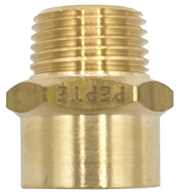 3/8" BSP Female x NPT Male Connector Thread Joiner Adaptor UK Thread to ...