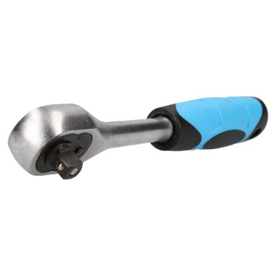 3/8" Drive Ratchet Socket Driver 72 Teeth Quick Release Reversible Soft ...