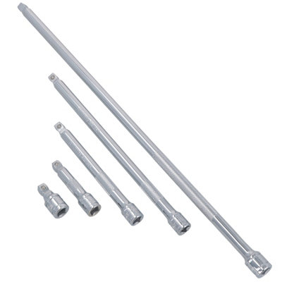 3/8" drive wobble extension bar set 5pc 38mm - 450mm AT616