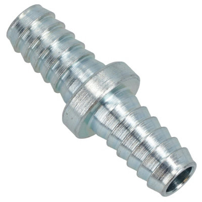3/8" Hose Joiner / Repair Fitting Double Hose Tail Air Pipe Connector FT030