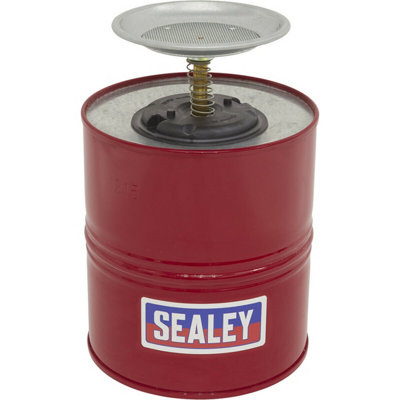 3.8 Litre Plunger Can - One Handed Operation - Flammable Liquid ...