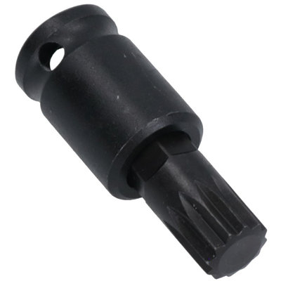 3/8in Drive Impacted Impact Shallow Hex Allen Torx Star + Spline Bits ...