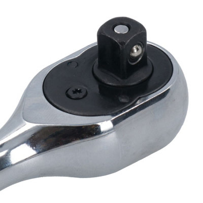 3/8in Drive Stubby Headed Ratchet Socket Driver 90 Teeth Quick Rel ...