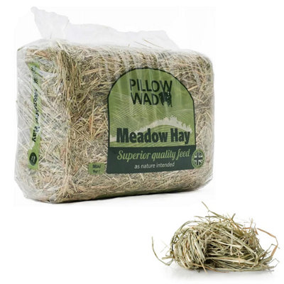 3 Bags 1kg Dried Grass Natural Feed Fresh Meadow Hay For Small Animals ...