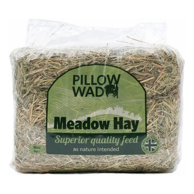 3 Bags Of 1kg Fresh Meadow Hay For Small Animals Natural Feed Dried Grass