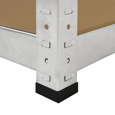 3 Garage Shelving Units 5 Tier Racking Storage Warehouse Bays ...