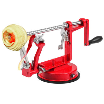 3 IN 1 APPLE PEELER SLICER CORER DICER CUTTER KITCHEN POTATO FRUIT ...