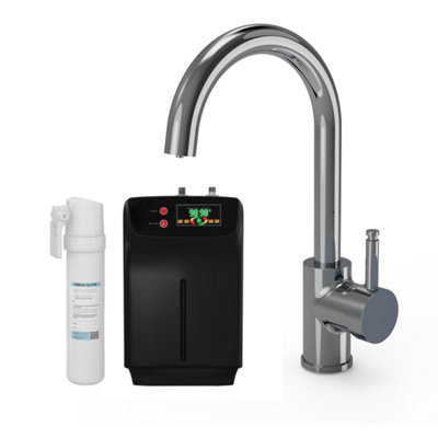 3 in 1 Boiling Water Tap 2.4L Boiler & Carbon Filter, Hot & Cold Water ...