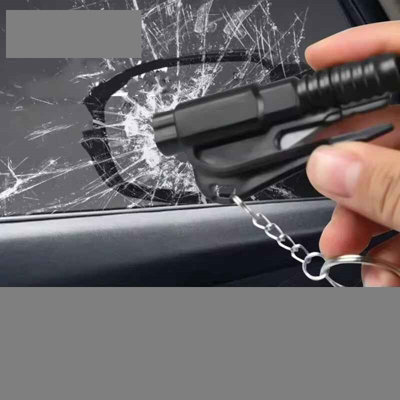 3-in-1 Car Emergency Escape Tool Window Breaker, Seatbelt Cutter ...