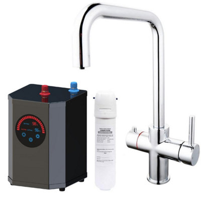 3 in 1 Instant Boiling Water Hot Cold Water Kitchen Tap Filter ...