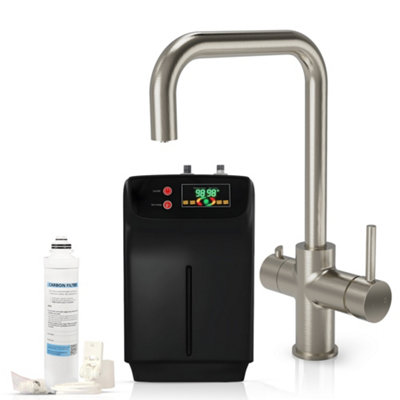 3 in 1 Instant Boiling Water Tap, 2.4L Boiler Unit & Carbon Water ...