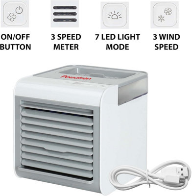 3 in 1 Portable Cool Unit Evaporative Air Cooler Chiller Conditioner ...