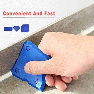 3 in 1 Silicone Sealant Remover Tool Kit Set Scraper Caulking Mould ...