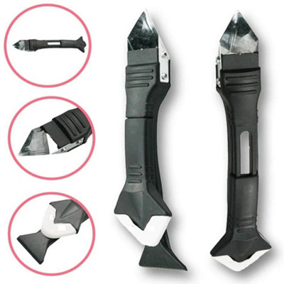 3 in 1 Silicone Sealant Remover Tool Kit Set Scraper Caulking Mould ...
