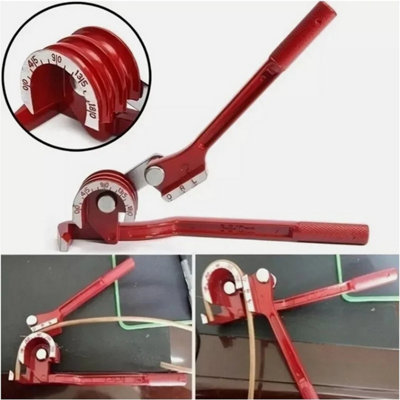3 In1 Mini Pipe Bender 6mm 8mm 10mm Brass Copper Tube 180 Degree ...
