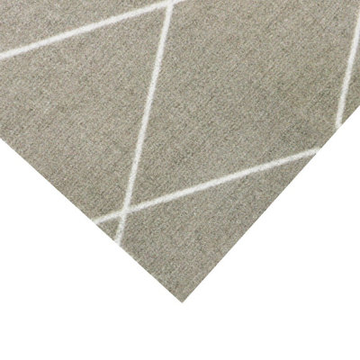 3 Indoor Mats Machine Washable Doormats Sage Green Modern Geometric ...