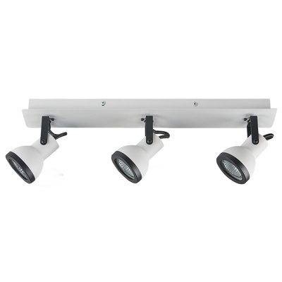 3 Light Spotlight BARO Adjustable Metal White