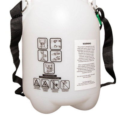 3 Litre Garden Weed Killer and Fertiliser Pressure Sprayer with Carry Strap
