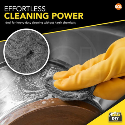 3 Meters Steel Wire Wool Grade 0000,1,3, 3 x 1 Meter Steel Wool Mice ...