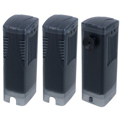 3 Pack Aqua Flow 50 Fish Tank Aquariam Filter Replacement Cartridge