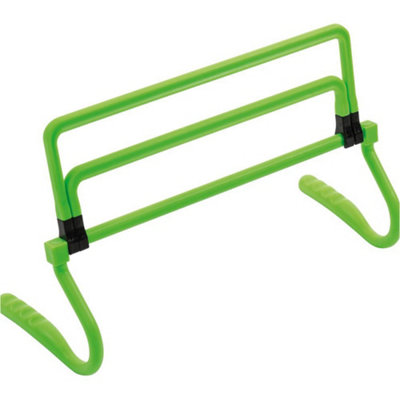 3 PACK Height Adjustable Training Hurdles Set - 15 20 & 25cm Footwork ...