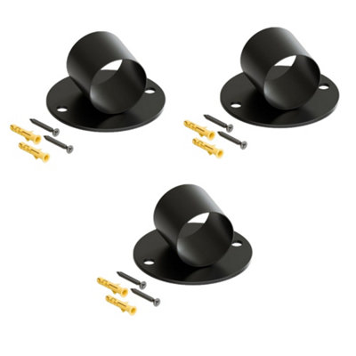 3 Pcs Rope Ceiling Bracket Holders, 30mm Metal Ceiling Mount Hook with ...