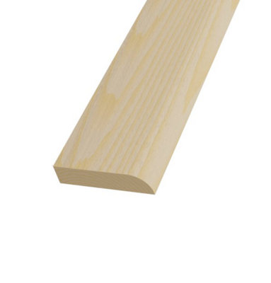 3" Pencil Round Pine Architrave 70 x 15mm x 4.2m. 3 In A Pack (FREE DELIVERY)