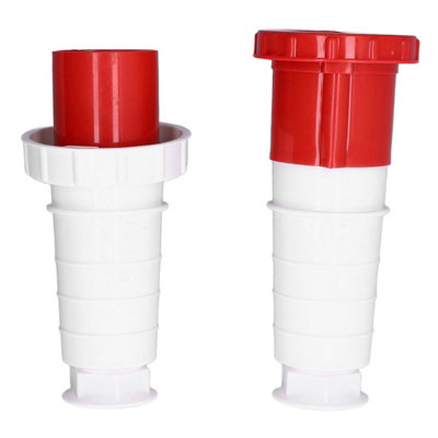 3-Phase 5-Core Waterproof Industrial Aviation Plug Connector 380V/415V ...