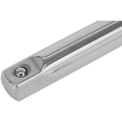 3 Piece 1/2 Inch Knurled Extension Bar Set with Spring-Ball Retainers