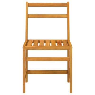 3 Piece Balcony Set Solid Wood Acacia